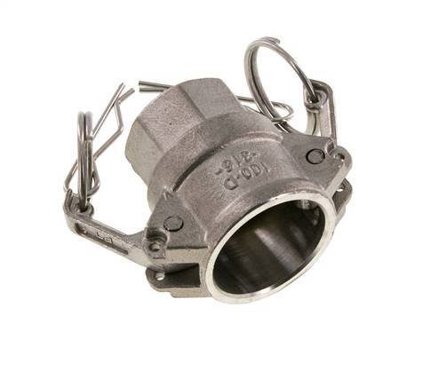 Camlock DN 25 (1'') Stainless Steel Coupling 1'' Female NPT Thread Typ ...