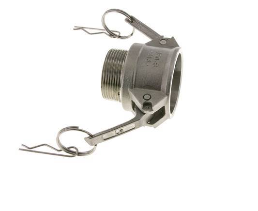 Camlock DN 40 (1 1/2'') Stainless Steel Coupling 1 1/2'' Male NPT Thre ...