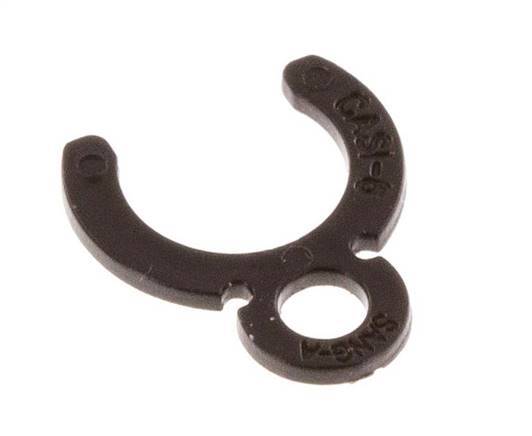 6 mm Collet Locking Clips for Push-in Fittings [50 Pieces] | Tameson.com