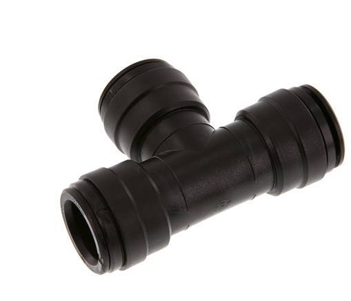 22mm Tee Push-in Fitting POM NBR FDA | Tameson.com