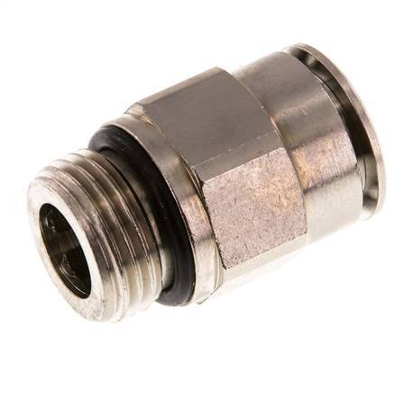 16mm x G1/2'' Push-in Fitting with Male Threads Brass NBR | Tameson.com