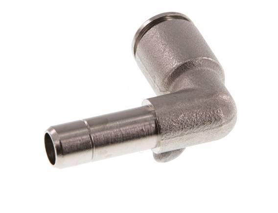 8mm x 8mm 90deg Elbow Push-in Fitting with Plug-in Brass NBR [2 Pieces ...