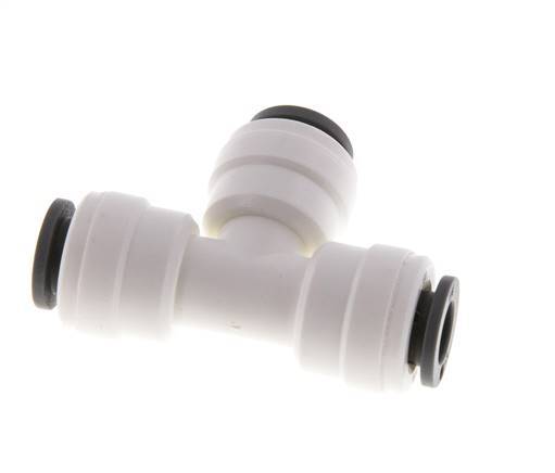 1/4'' Tee Push-in Fitting POM EPDM FDA [2 Pieces] | Tameson.com