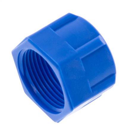 11.6x9mm (M16x1) PVC Union Nut [20 Pieces] | Tameson.com