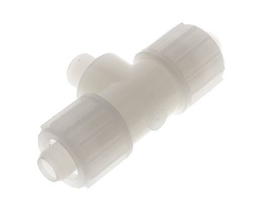 20x13mm & G3/8'' PVDF T-Shape Tee Compression Fitting with Male Thread ...