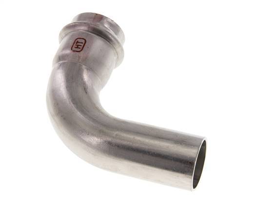 90deg Elbow Press Fitting - 28mm Female & 28mm Male - Stainless Steel ...