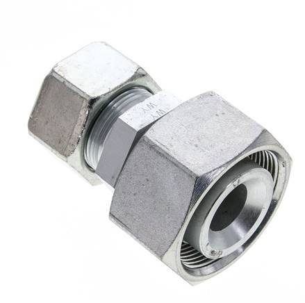 25S & 38S Zink plated Steel Straight Cutting Fitting with Swivel 315 bar ISO 8434-1 | Tameson.com