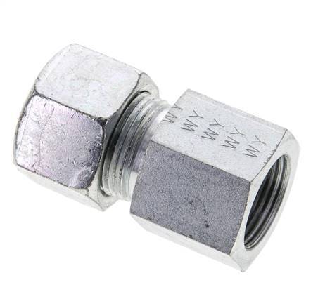 16S & M22x1.5 Zink plated Steel Straight Cutting Fitting with Female ...