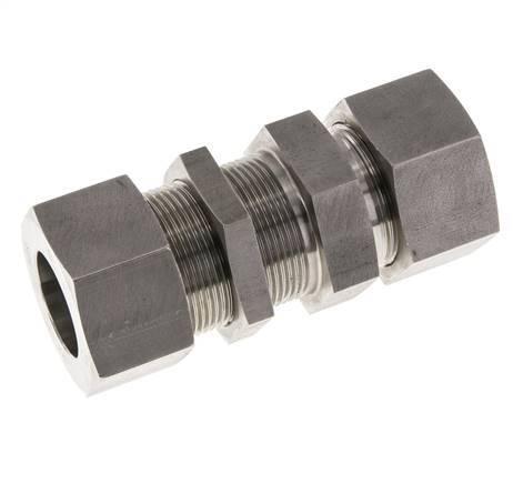 30S Stainless Steel Straight Cutting Fitting Bulkhead 400 bar ISO 8434 | Tameson.com