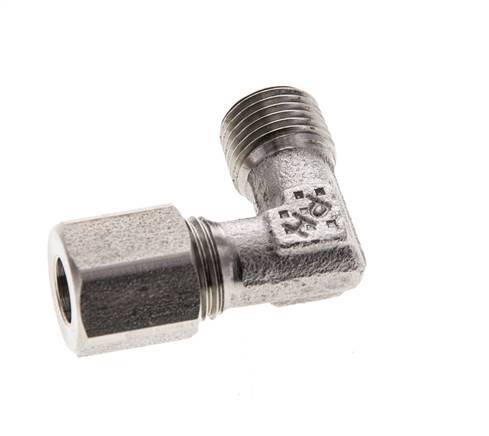 6LL & M10x1 (con) Stainless Steel Elbow Cutting Fitting with Male Thre ...