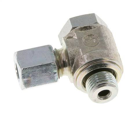 6LL & G1/8'' Zink plated Steel Swivel Joint Cutting Fitting with Male ...