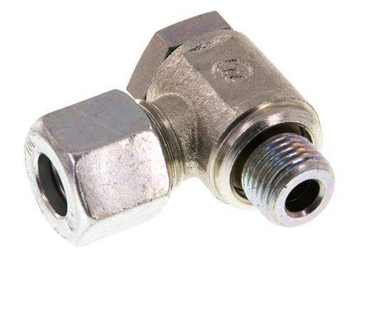 10L & G1/4'' Zink plated Steel Swivel Joint Cutting Fitting with Male Threads 250 bar Rotatable ...