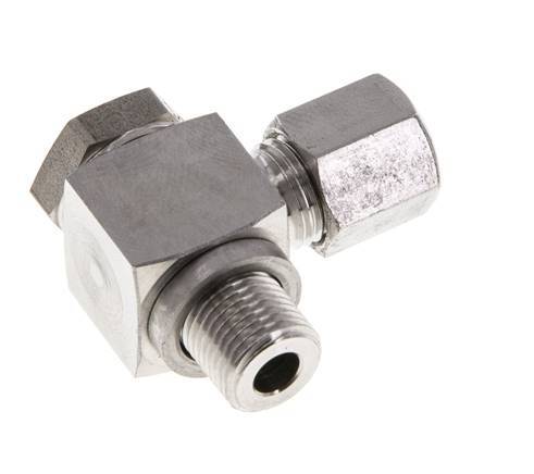 6LL & G1/8'' Stainless Steel Swivel Joint Cutting Fitting with Male Th | Tameson.com