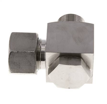 20S & G3/4'' Stainless Steel Swivel Joint Cutting Fitting with Male Threads 400 bar Rotatable ...