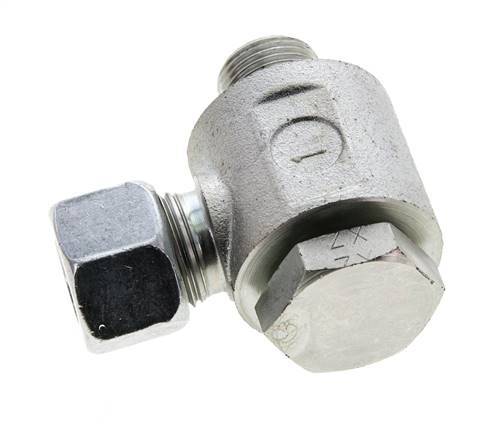 12L & G3/8'' Zink plated Steel Swivel Joint Cutting Fitting with Male | Tameson.com