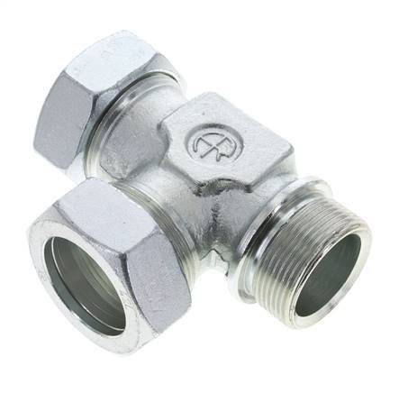 42L & G1-1/2'' Zink Plated Steel Right Angle Tee Cutting Fitting with ...