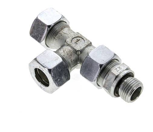 18L & G1/2'' Zink Plated Steel Right Angle Tee Cutting Fitting with Ma ...