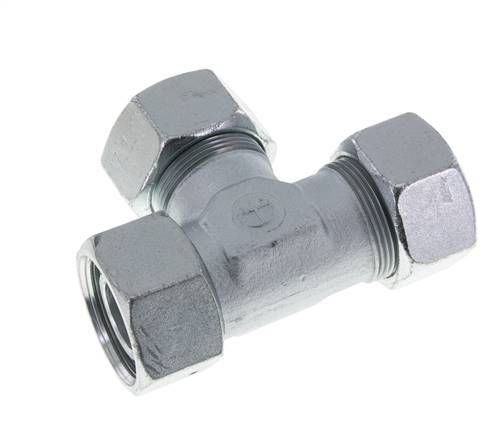 30S Zink Plated Steel Right Angle Tee Cutting Fitting with Swivel 400 ...