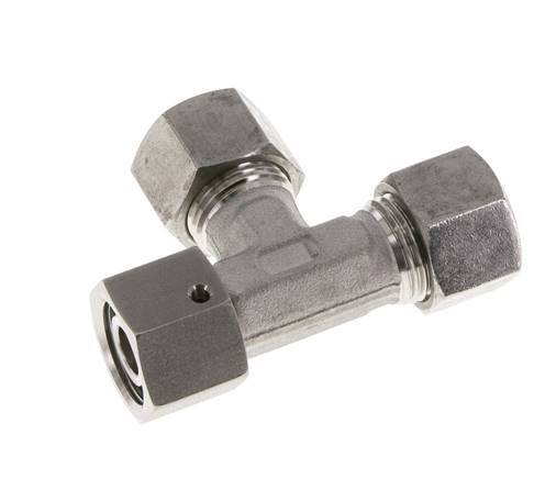 12L Stainless Steel Right Angle Tee Cutting Fitting with Swivel 315 ba ...