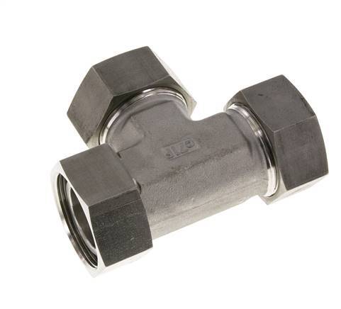 35L Stainless Steel Right Angle Tee Cutting Fitting with Swivel 160 ba ...