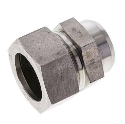 35L & 40mm Stainless Steel Straight Cutting Fitting with Welding End 1 | Tameson.com