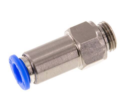 Push-In Check Valve 8mm & G1/4'' Male Brass/PBT 0.2-10bar (3-145psi) H ...