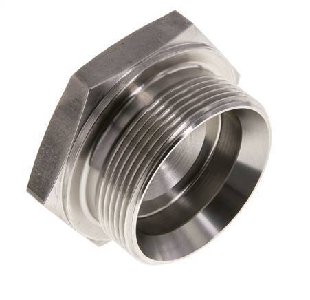 Plug G2'' Stainless steel with External Hex 60° cone 75bar (1053.75psi ...