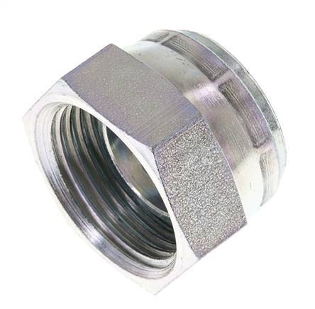 End Cap G1'' Steel with External Hex 60° cone 150bar (2107.5psi) Hydra ...