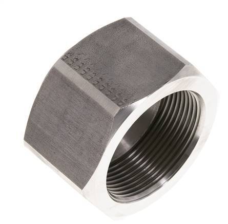 JIC End Cap UN 1-7/8''-12 (Dash Size 24) Stainless steel 100bar (1405. | Tameson.com