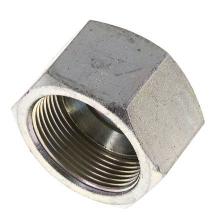 JIC End Cap UN 1-5/8''-12 (Dash Size 20) Steel 140bar (1967.0psi ...