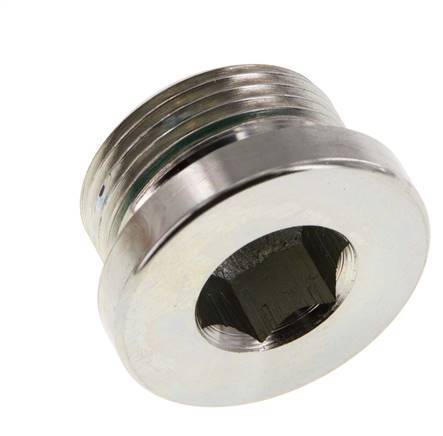 Plug M33 X 2 Steel FKM with Internal Hex 400bar (5620.0psi) | Tameson.com