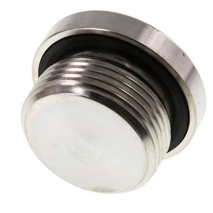 Plug M33 X 2 Steel NBR with Internal Hex 400bar (5620.0psi) | Tameson.com