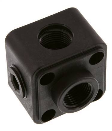 5-way Distributor Wall Mounted G1/2'' Plastic | Tameson.com