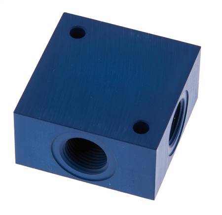 4-way Air Distributor G3/8'' Aluminium 16 bar (224.8 psi) | Tameson.com