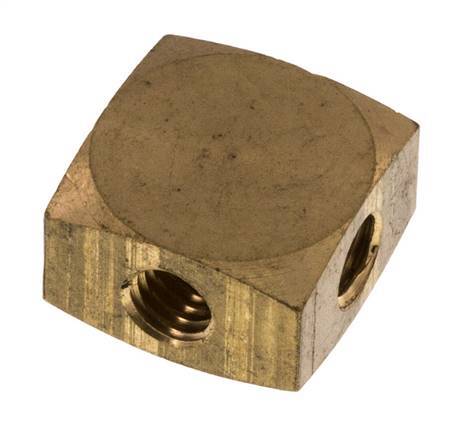 4-way Air Distributor M5 Brass 16 bar (224.8 psi) | Tameson.com