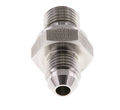 JIC Double Nipple G1/4'' x UNF 1/2''-20 Stainless Steel FKM 275bar ...