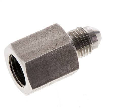 JIC Reducing Nipple G1/4'' Female x UNF 7/16''-20 (Dash Size 4) Male S ...