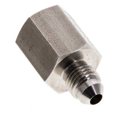 JIC Reducing Nipple G1/4'' Female x UNF 7/16''-20 (Dash Size 4) Male S ...