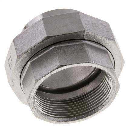 Union Straight Connector Rp2'' Female x 60.3mm Weld End Stainless Steel ...