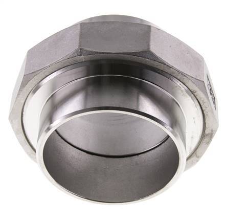 Union Straight Connector 88.9mm Weld End Stainless Steel Conical Seal ...