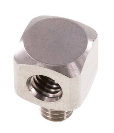 90deg Angled Fitting M5 Male x Female Stainless Steel 16bar (224.8psi ...