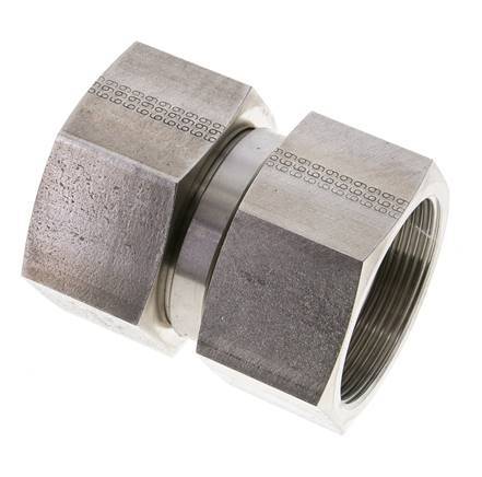 Reducing Straight Connector G2'' Female High Pressure Stainless Steel ...