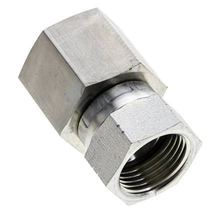 JIC Fitting G3/4'' x UN 1-1/16''-12 Female Steel 210bar (2950.5psi ...