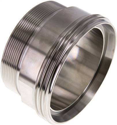 DIN 11851 Sanitary (Dairy) Fitting 130 X 1/4'' x G4'' Stainless Steel ...