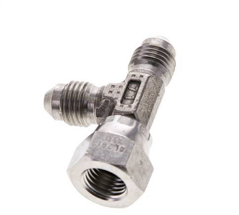 JIC Tee Fitting UNF 7/16''-20 Female x Male Stainless steel 350bar ...