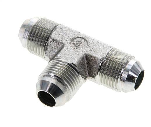 JIC Tee Fitting UNF 3/4''-16 (Dash Size 8) Male Steel 275bar (3863 ...