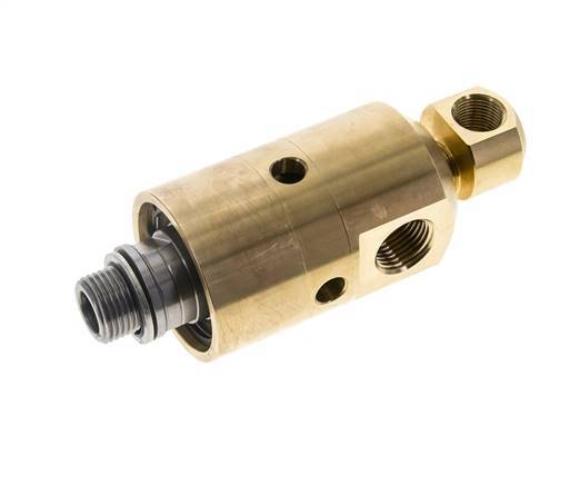 2-Way Rotary Joint G3/8'' - G1/2'' Male Right Hand x Female Brass 50ba ...