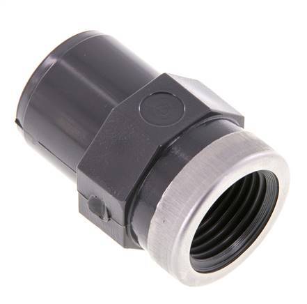 PVC Fitting Male Socket 25mm x Female Rp 1/2'' [2 Pieces] | Tameson.com