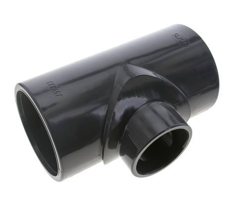 PVC Reducing Tee Fitting Socket 110 to 75mm | Tameson.com