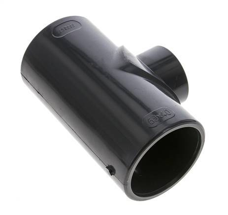 PVC Reducing Tee Fitting Socket 63 to 40mm | Tameson.com